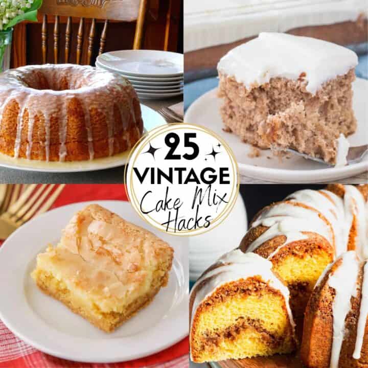 25 Old-Fashioned Cake Mix Hacks from the 1970s