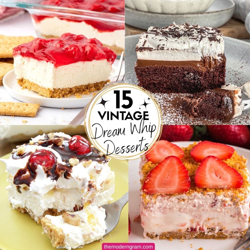 15 Vintage Dream Whip Dessert Recipes Just Like Grandma Made