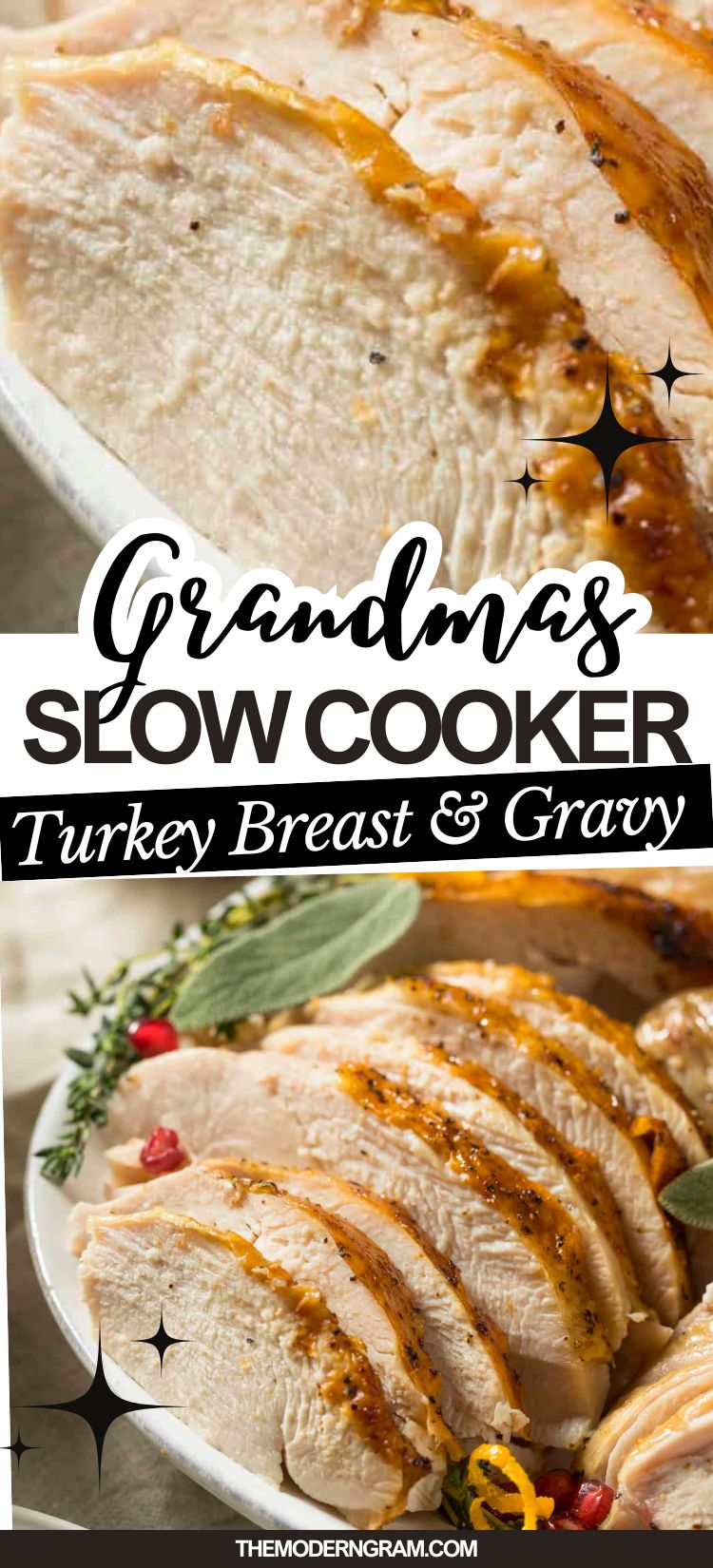 Grandma's Old Fashioned Slow Cooker Turkey Breast