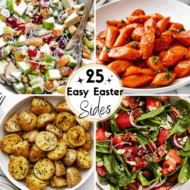 25 Traditional Easter Side Dishes (Easy Recipes) - themoderngram.com