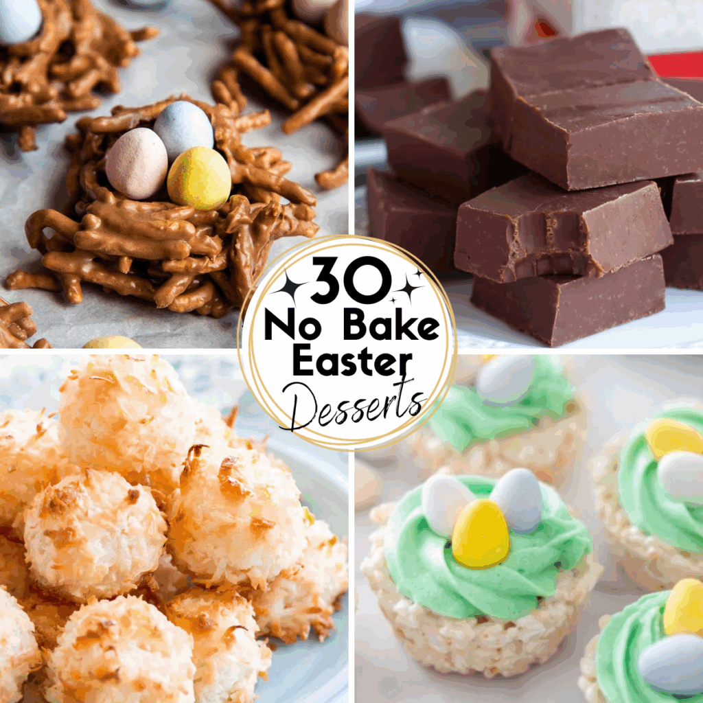 30 No Bake Easter Desserts - themoderngram.com