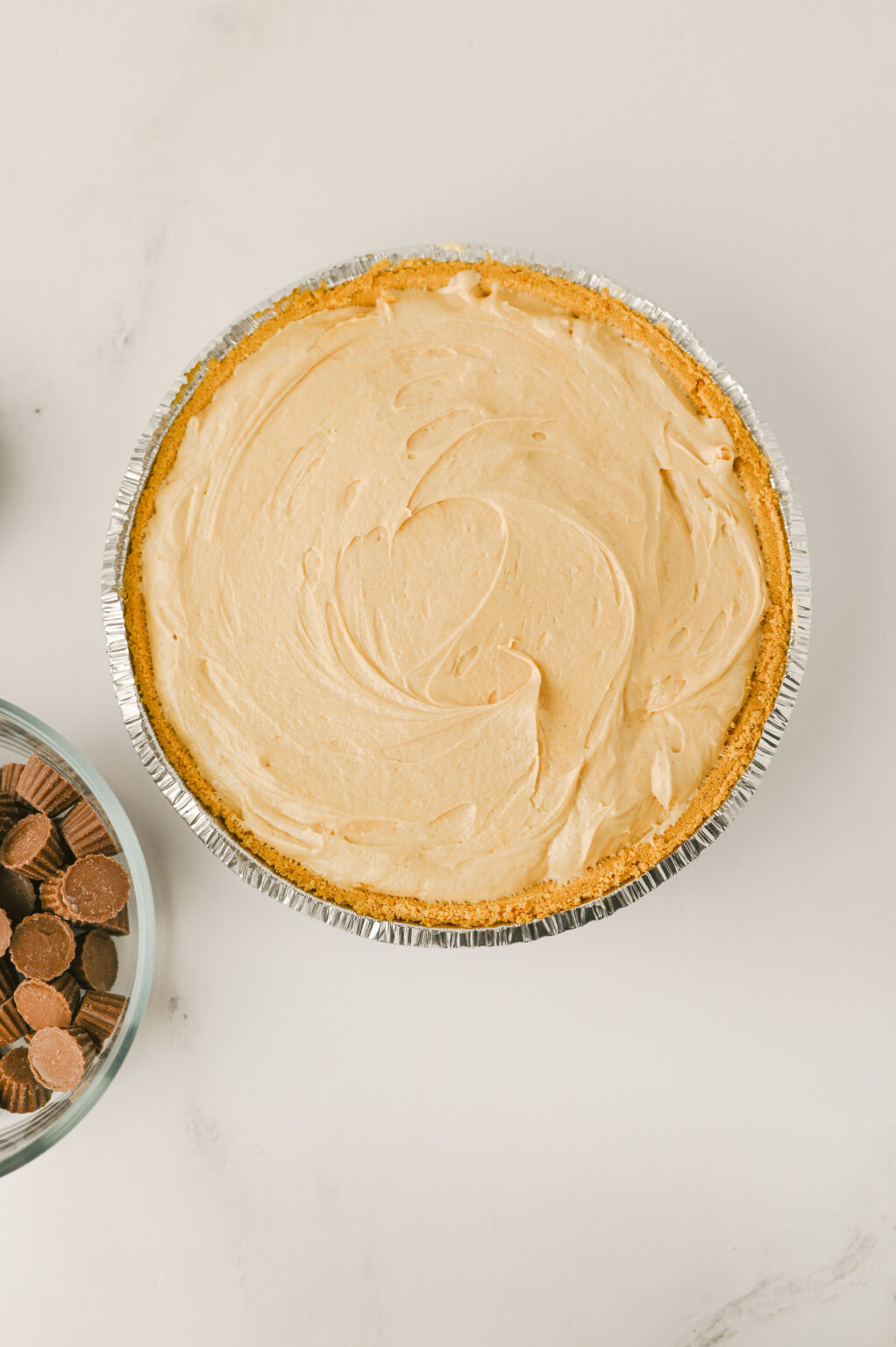 No Bake Peanut Butter Pie with Cool Whip
